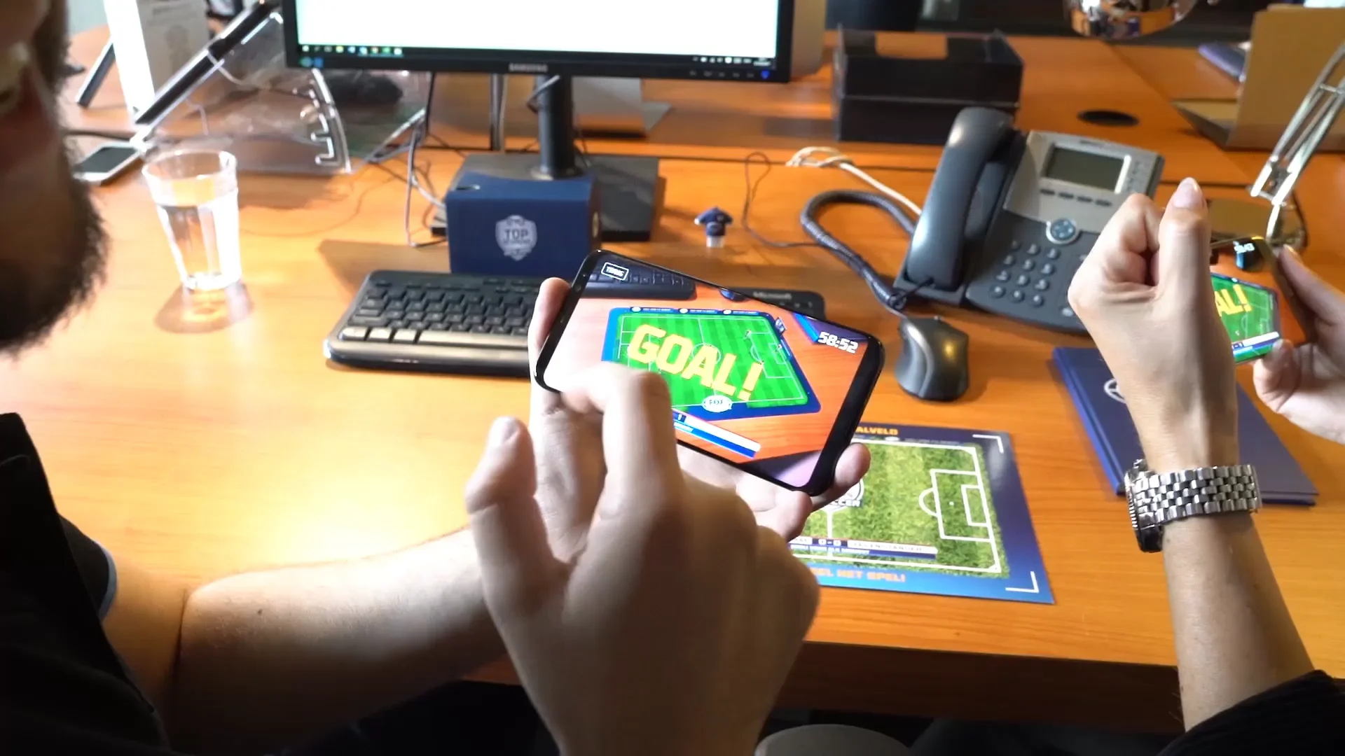 Augmented Reality Football Game on Vimeo