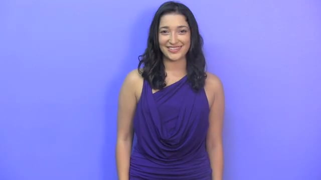 Monna Sabouri Audition on Vimeo