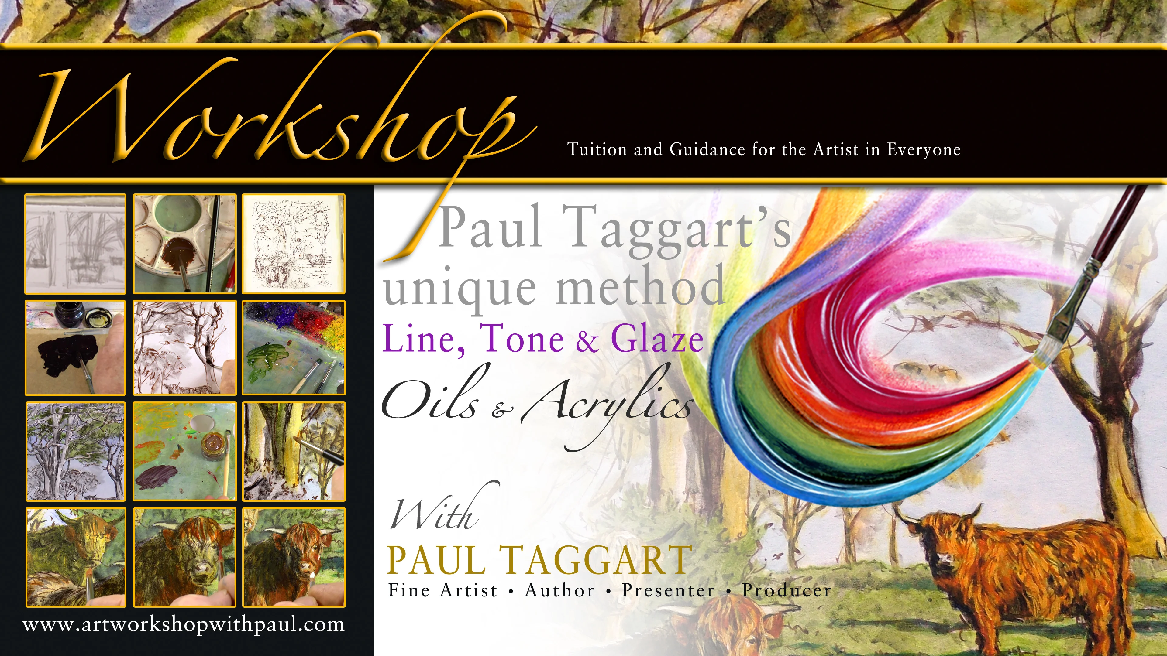 Watch Workshop with Paul Taggart - Landscape using Paul Taggart’s ...