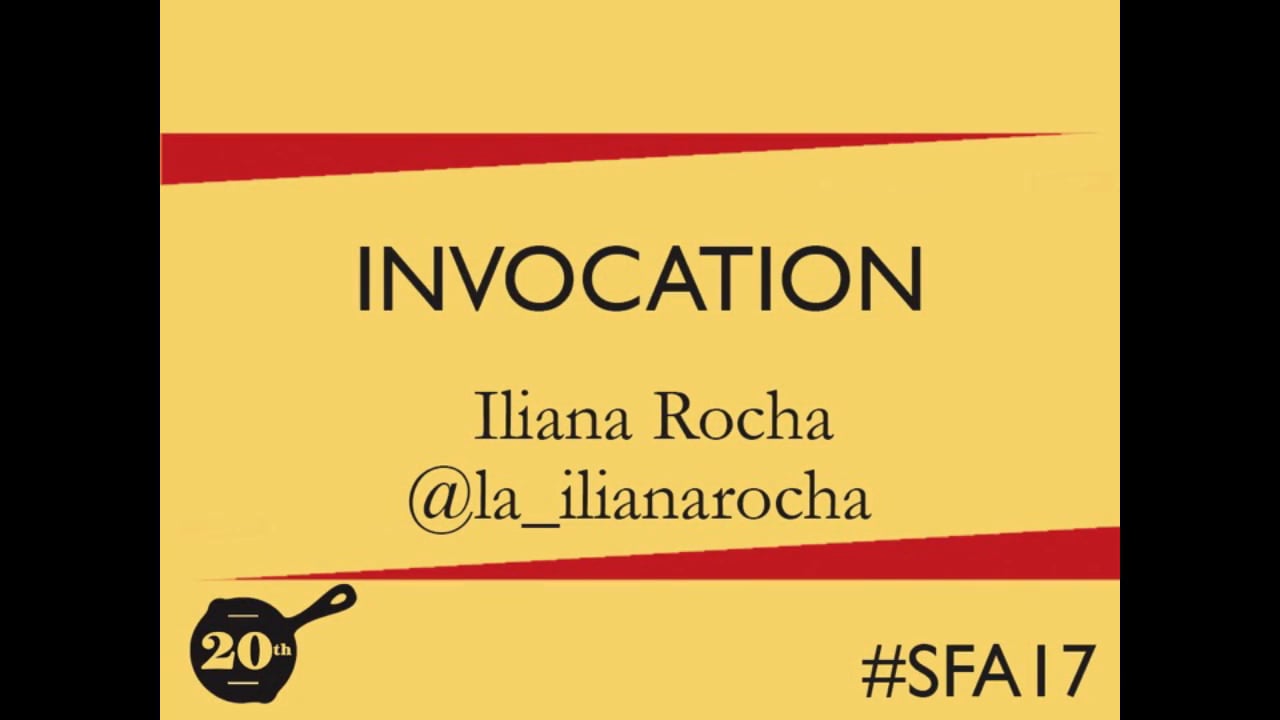 Iliana Rocha | Invocation | 2017 Fall Symposium on Vimeo