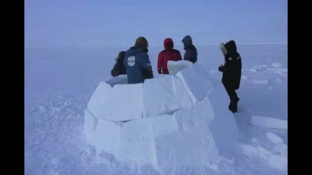 Building an igloo on Vimeo