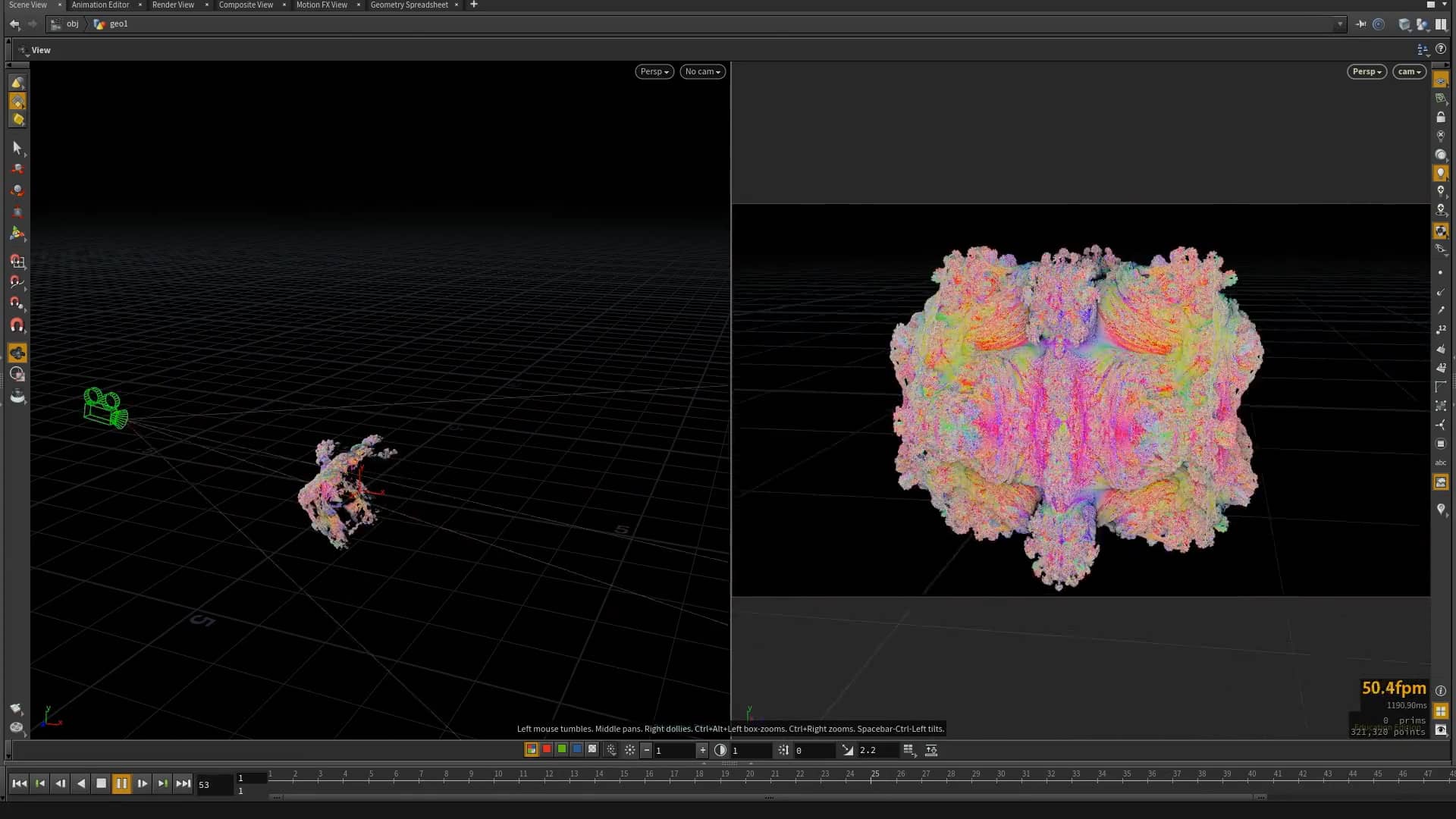 Raymarching fractal | Houdini initial test on Vimeo