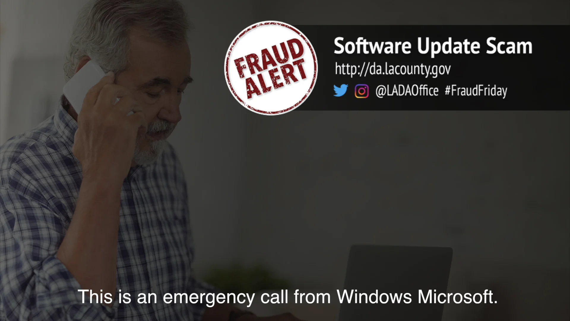 Software Update Scam – Voicemail