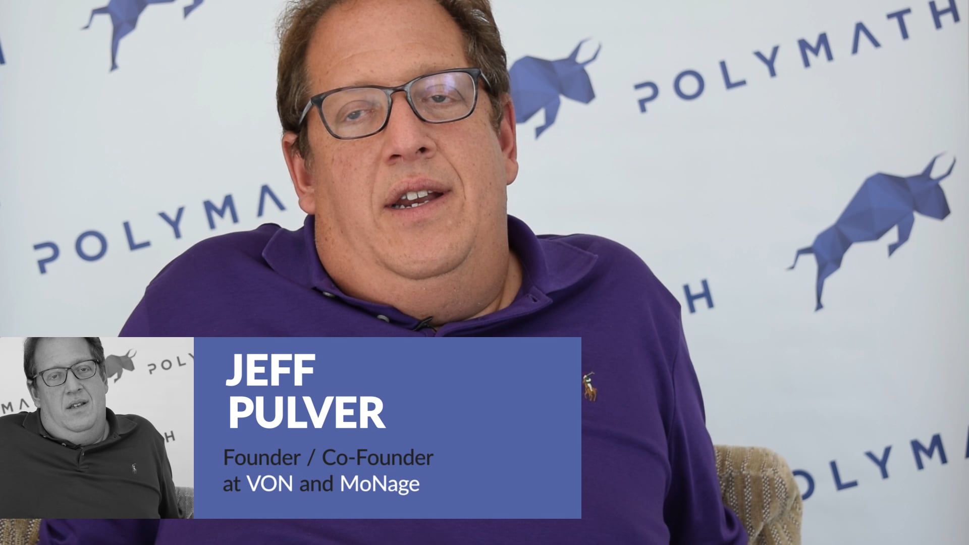 PolyMath Interview - Jeff Pulver on Vimeo