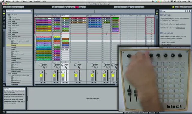 Block Remote Script for Ableton Live