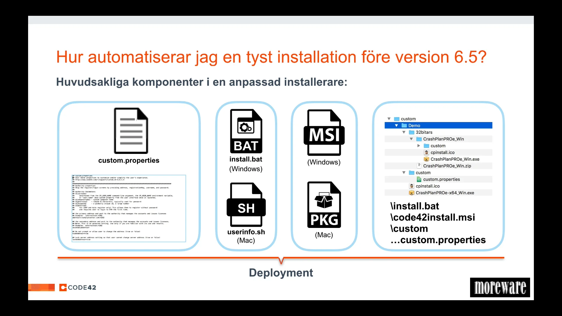 Nyheter i Code42 6.5 on Vimeo