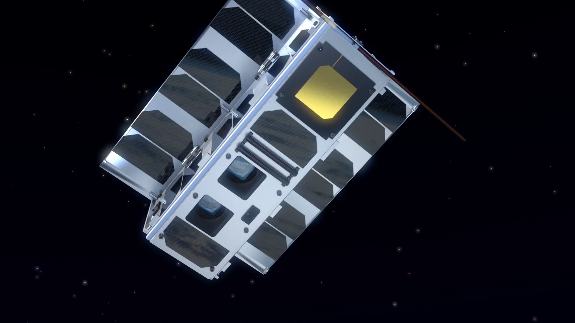 ESTCube-2 Satellite Panels opening on Vimeo