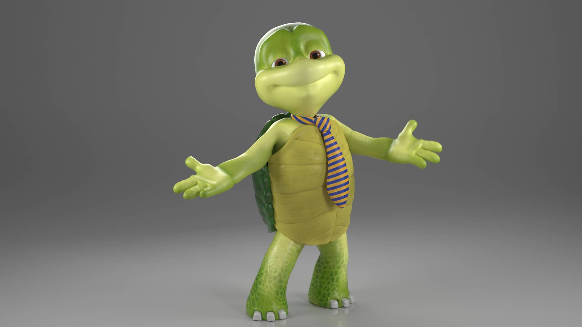Cartoon tortoise - 3d animation on Vimeo