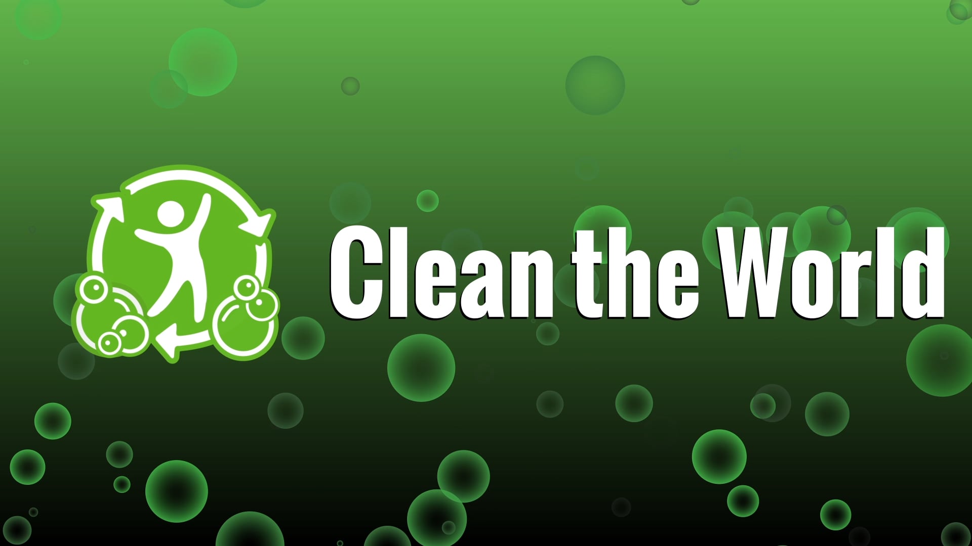 Clean the World Logo Animation on Vimeo