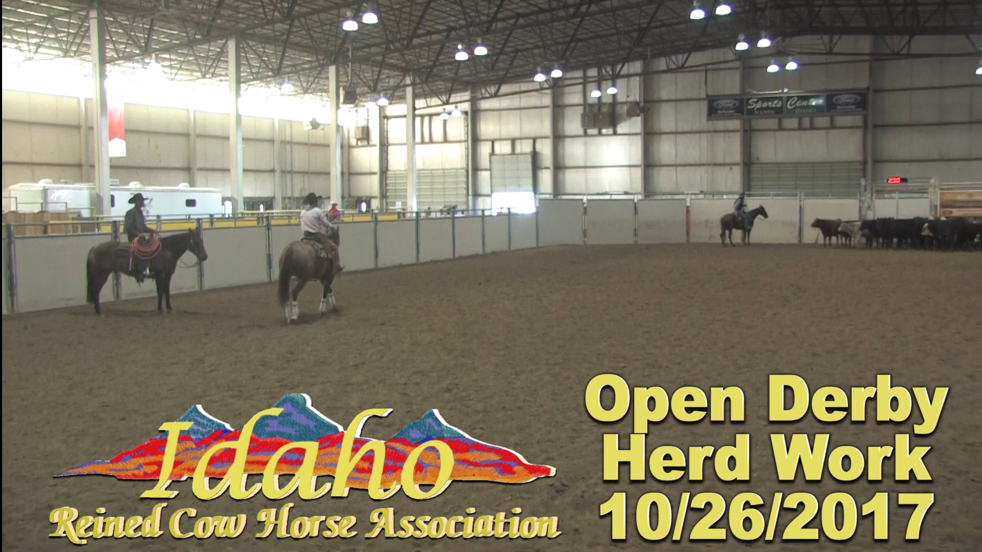 Sarahs Super Smooth & Brady Weaver ~ 2017-10-26 ~ IRCHA ~ Open Derby ...