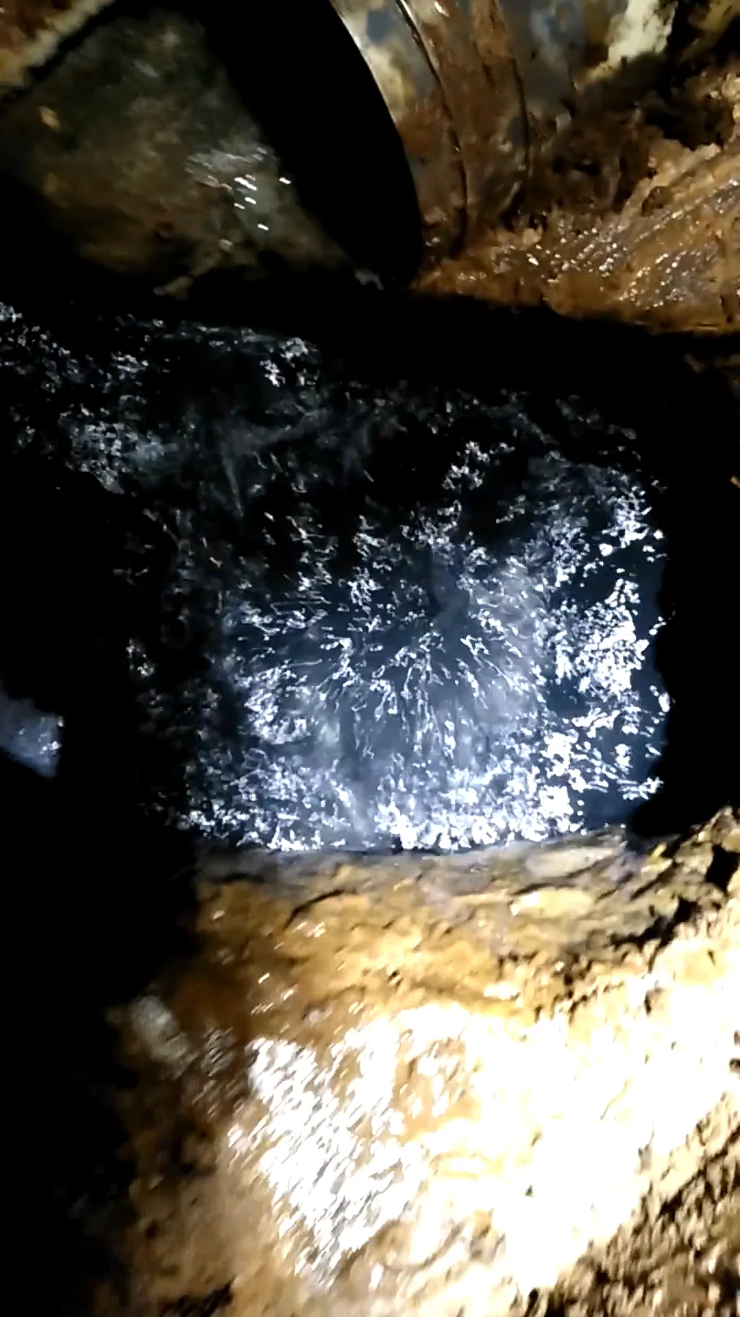 Salt water infiltration into sewer. Video courtesy of East Gippsland ...
