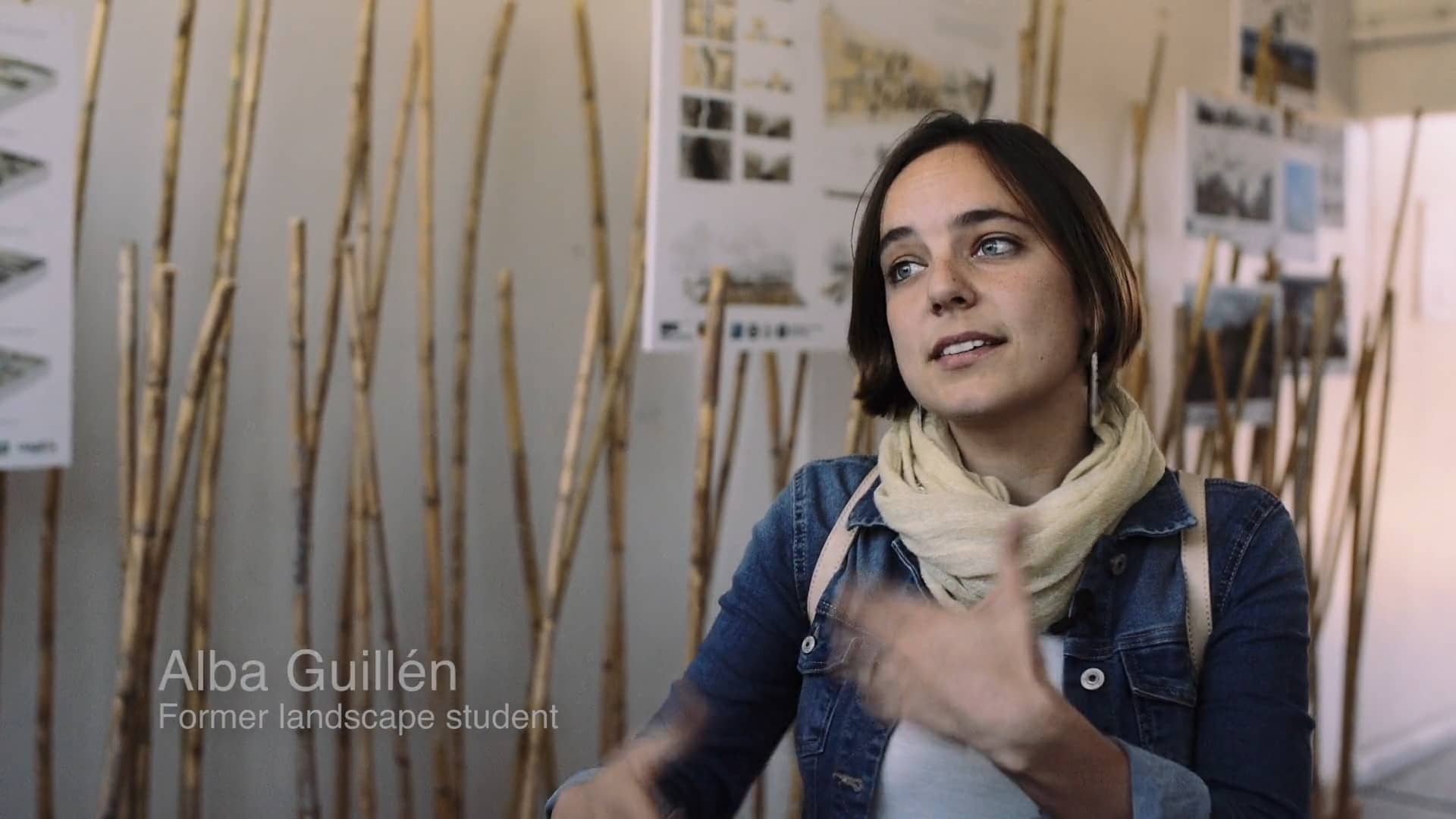 MBLandArch Entrevista Antigua Alumna Alba Guillén on Vimeo