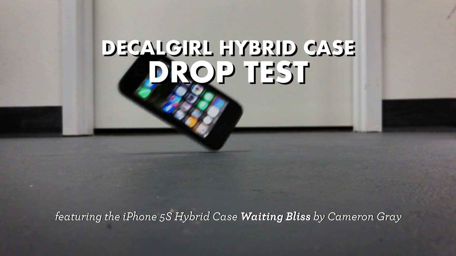 DecalGirl Hybrid Case Drop Test on Vimeo