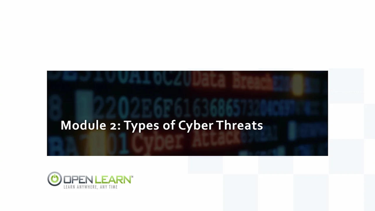 Cyber Security_OpenLearn - OpenLearn_Cyber Security_Module 2 on Vimeo