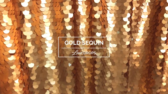 Gold Sequin Backdrop