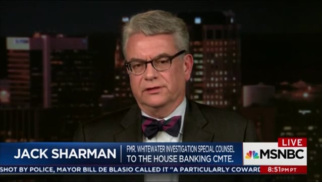 Jack Sharman – MSNBC – The 11th Hour with Brian Williams (Oct. 31, 2017 ...