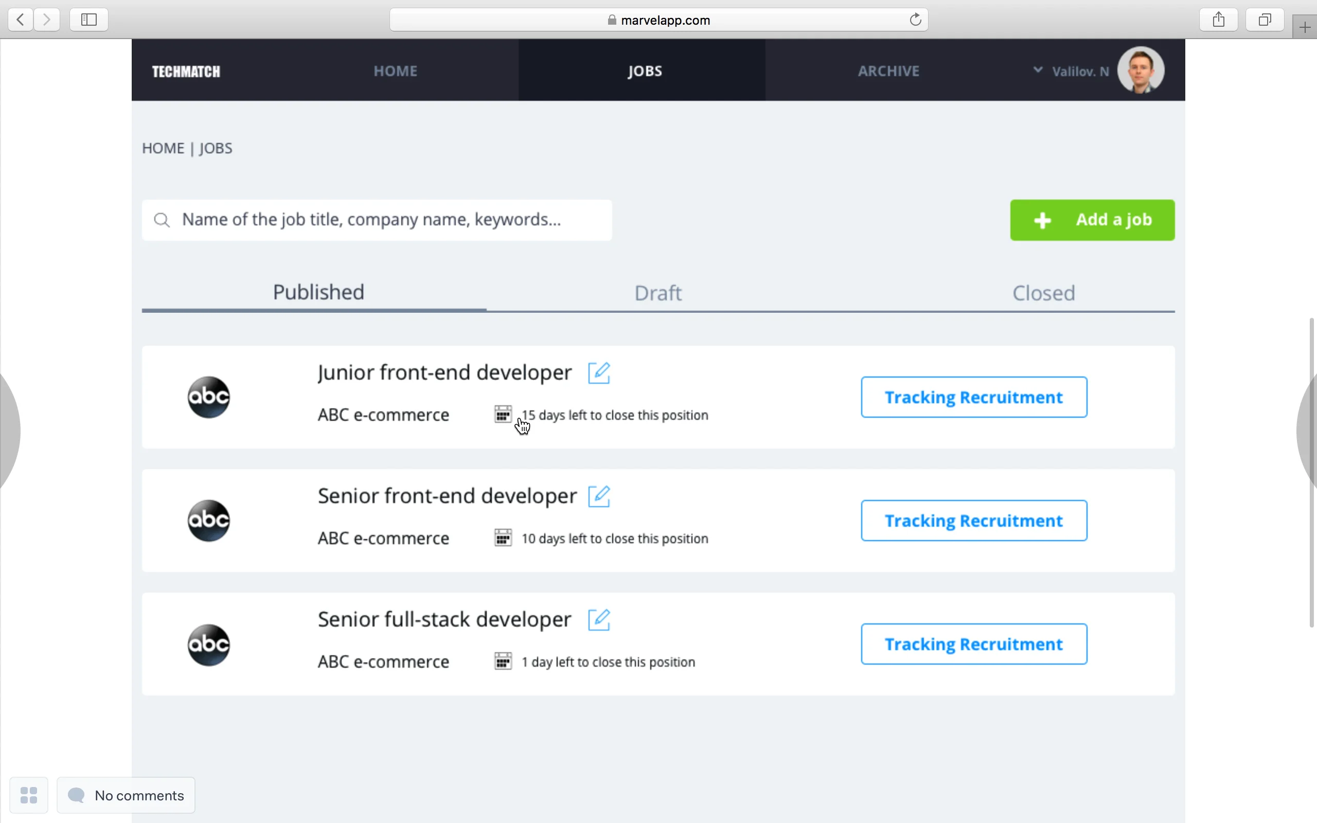 TECHMATCH_DEMO_updated recruitment on Vimeo