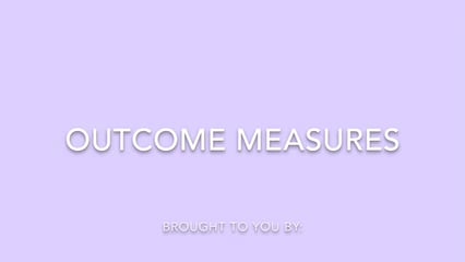 Outcome Measures (FGA, Patient-Specific Functional Scale, NIH Stroke ...