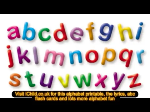 ABC Song (Alphabet Song for Children) - 'Zed' version