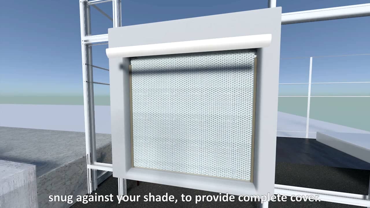 Light gap solution for window shades | Light Guard | Norman® Window ...