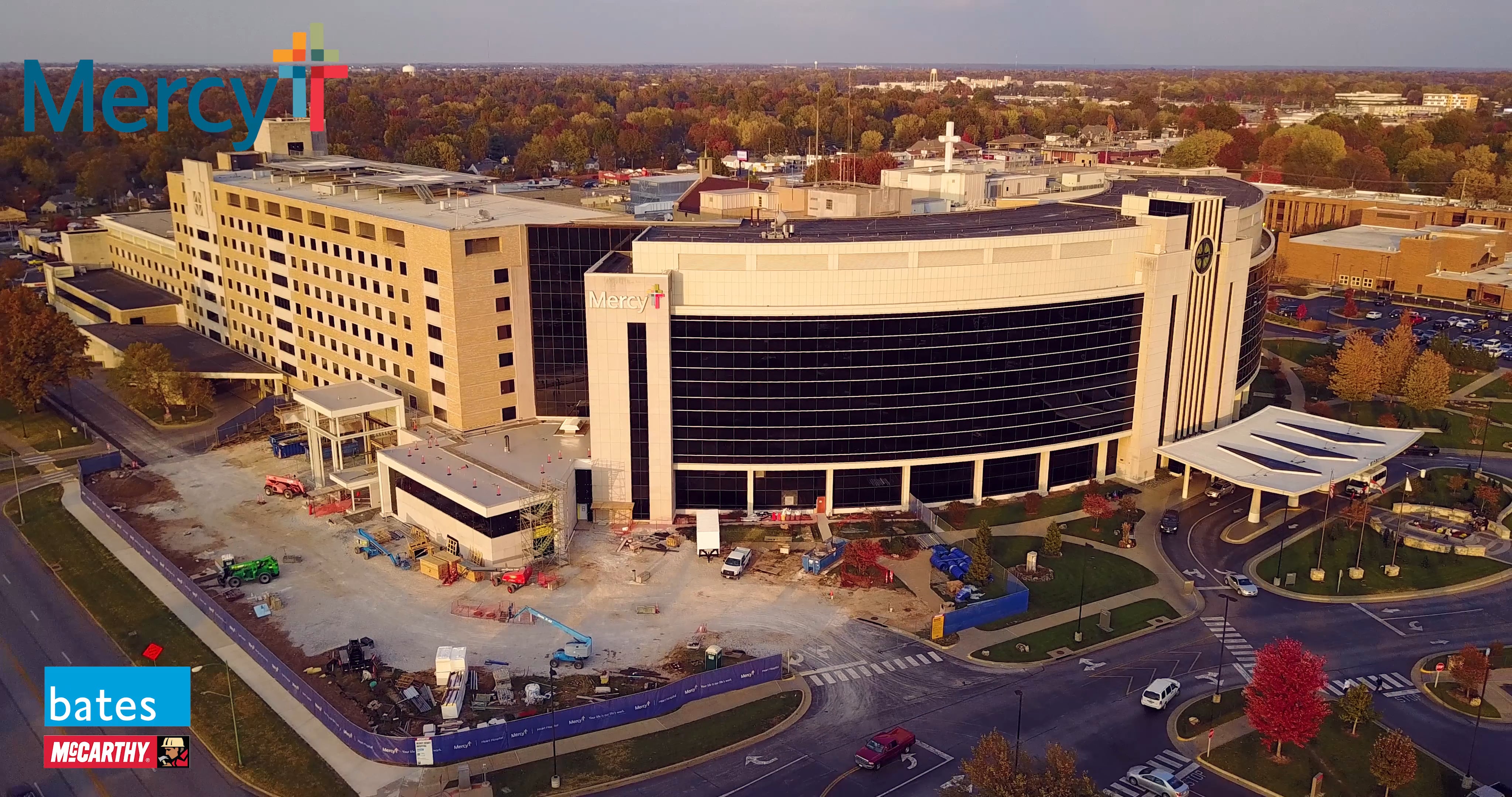 Mercy Hospital Springfield - Construction Update 11.2.17 on Vimeo