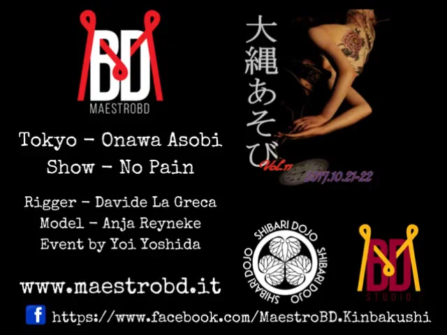 MaestroBD & Anja Reyneke - Onawa Asobi - Shibari Festival in Tokyo