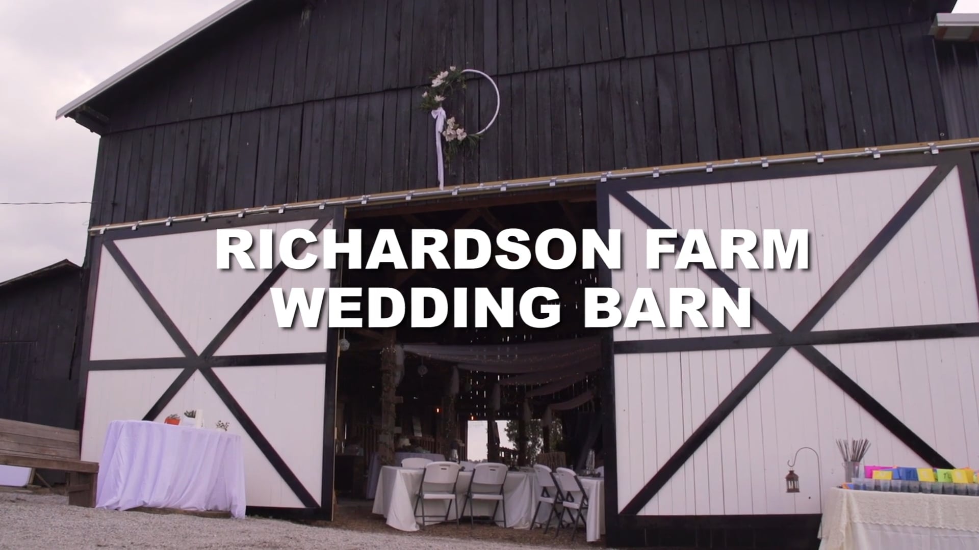 Richardson Wedding Barn on Vimeo