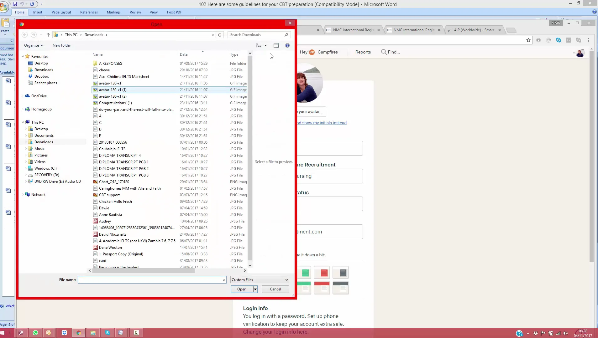 How to add profile picture