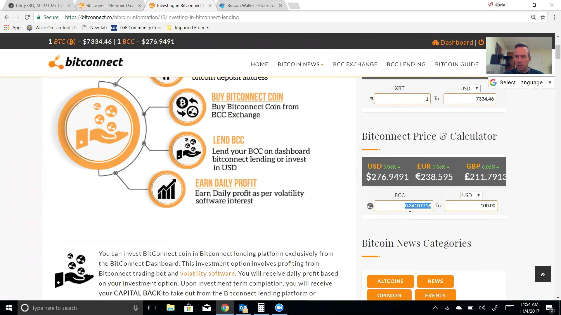 How to Withdraw funds from Bitconnect
