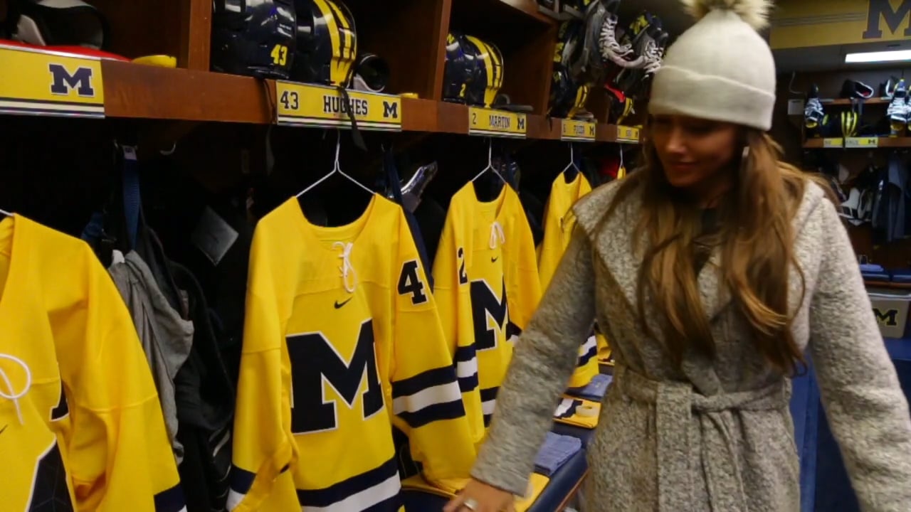 Holly Sonders visits Yost Field House on Vimeo