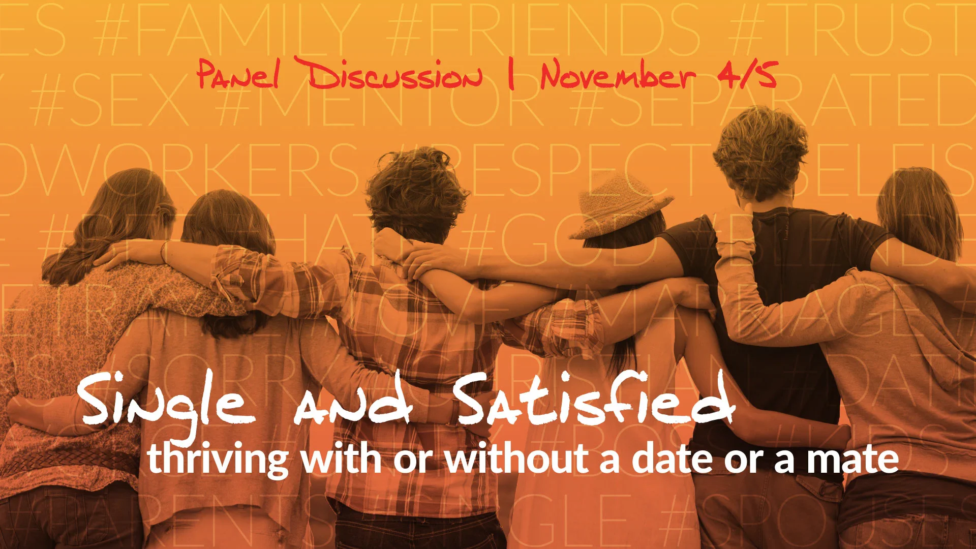 Single and Satisfied: Thriving With or Without a Date or a Mate on Vimeo