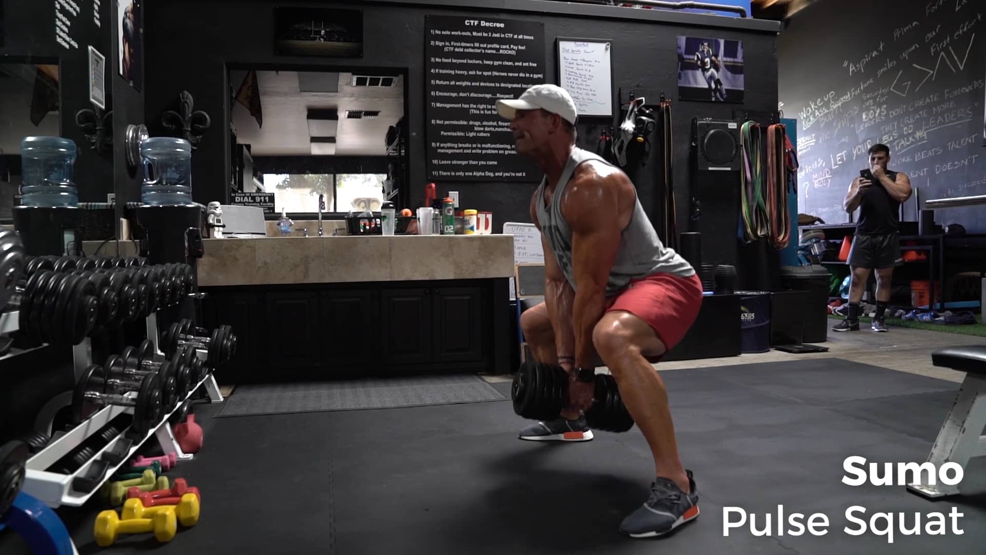 3 - Sumo Pulse Squat on Vimeo