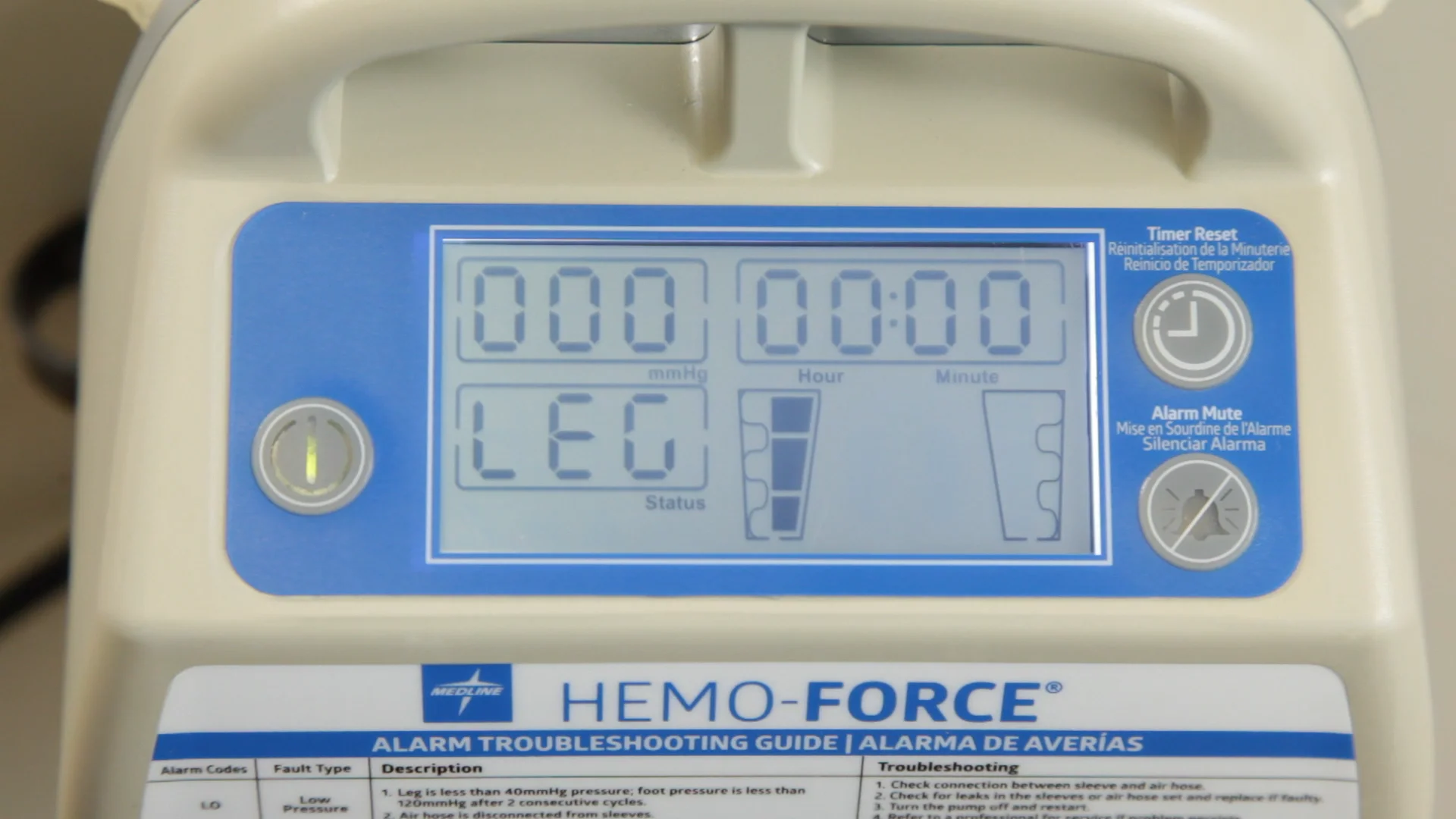 Hemo-Force® II Intermittent DVT Pump: Instructions for Use