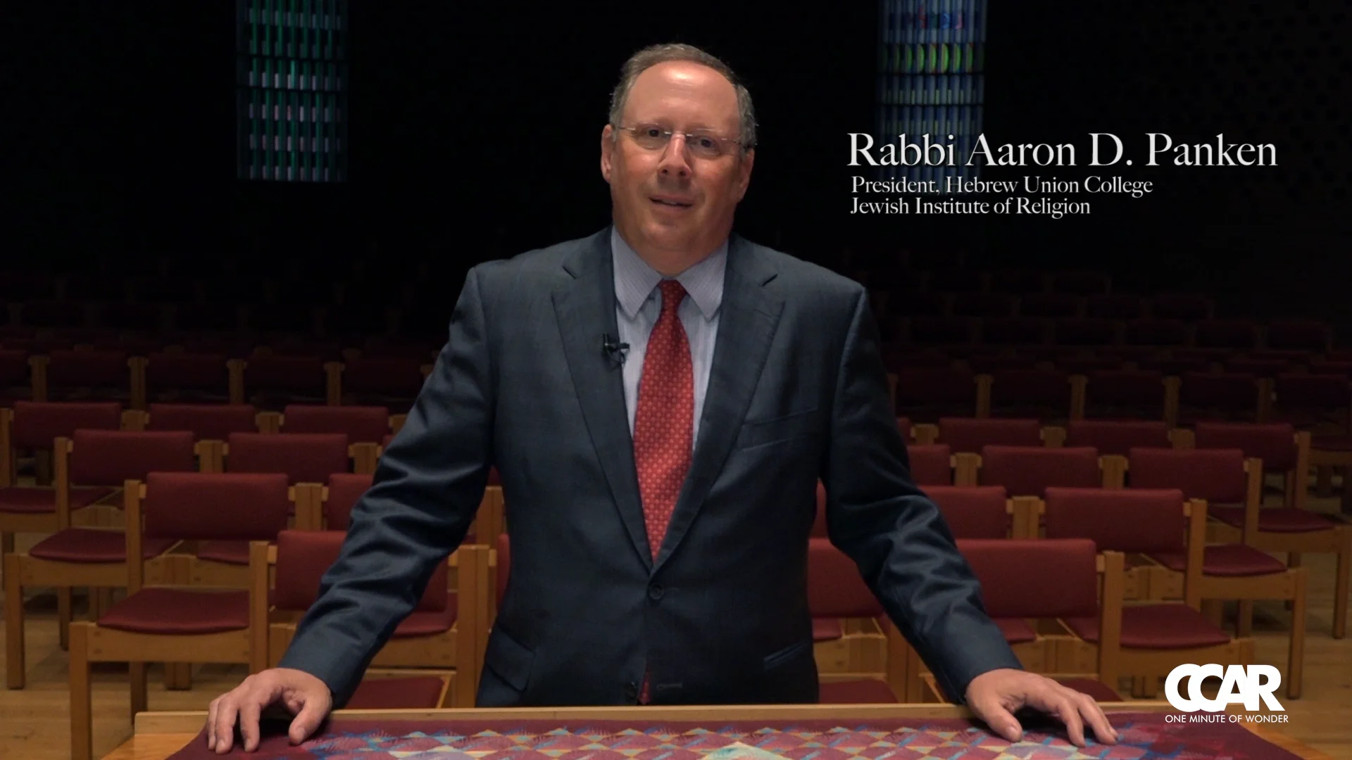 One Minute of Wonder with Rabbi Aaron Panken z"l: Accessing the Divine ...