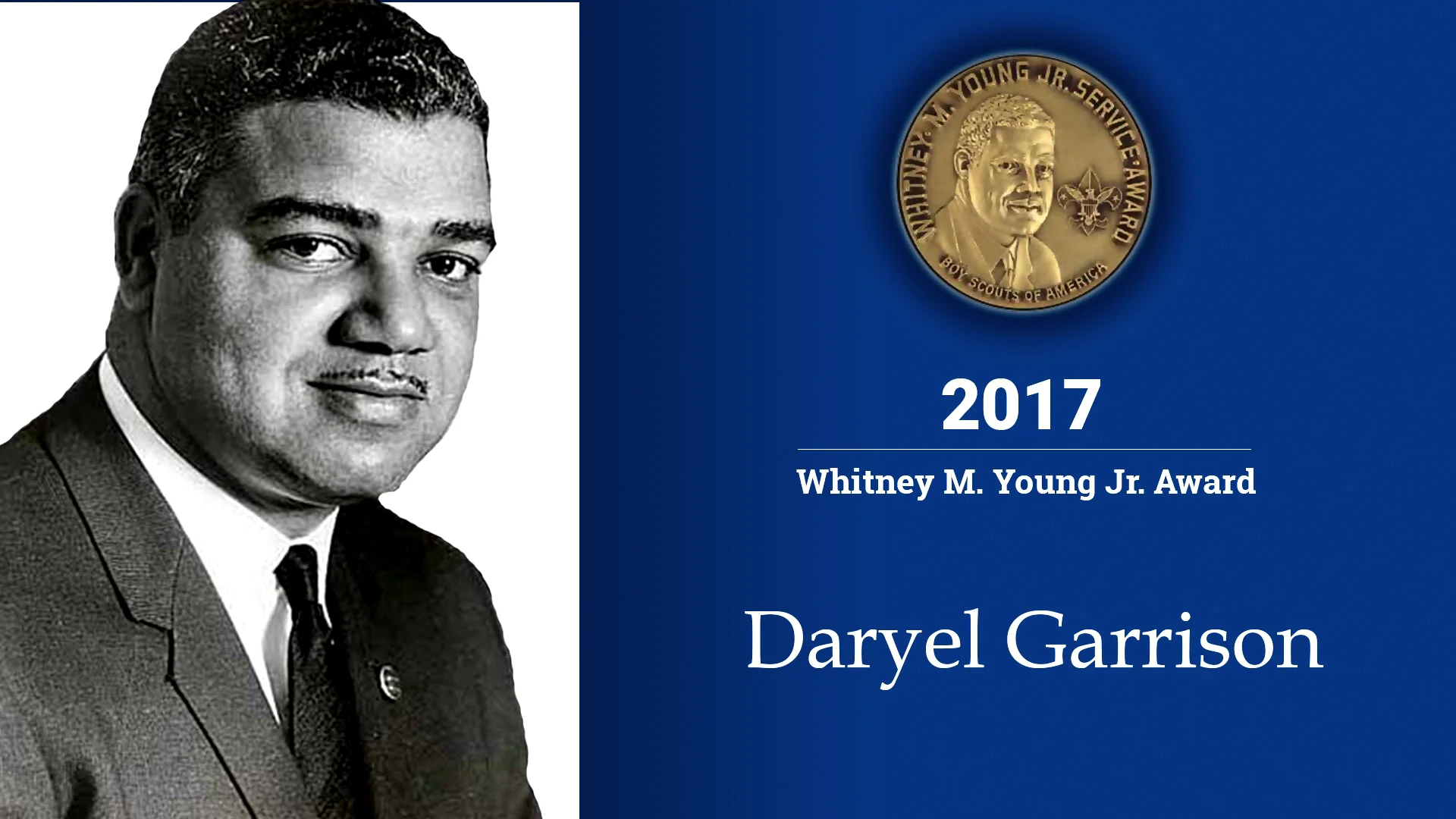 2017 Whitney M. Young Jr. Award | Daryel Garrison