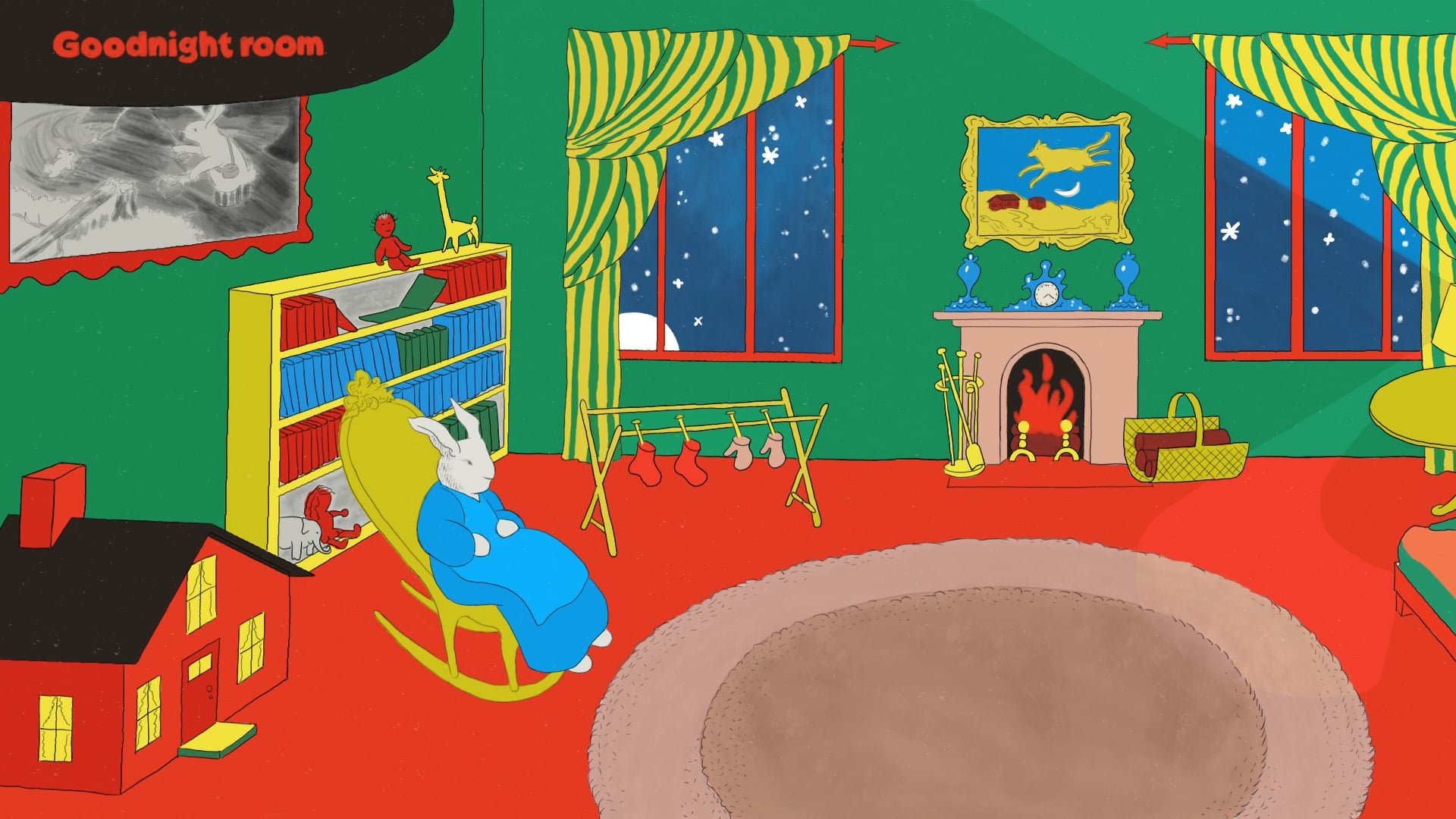Goodnight Moon - Goodnight Room (Animated) on Vimeo
