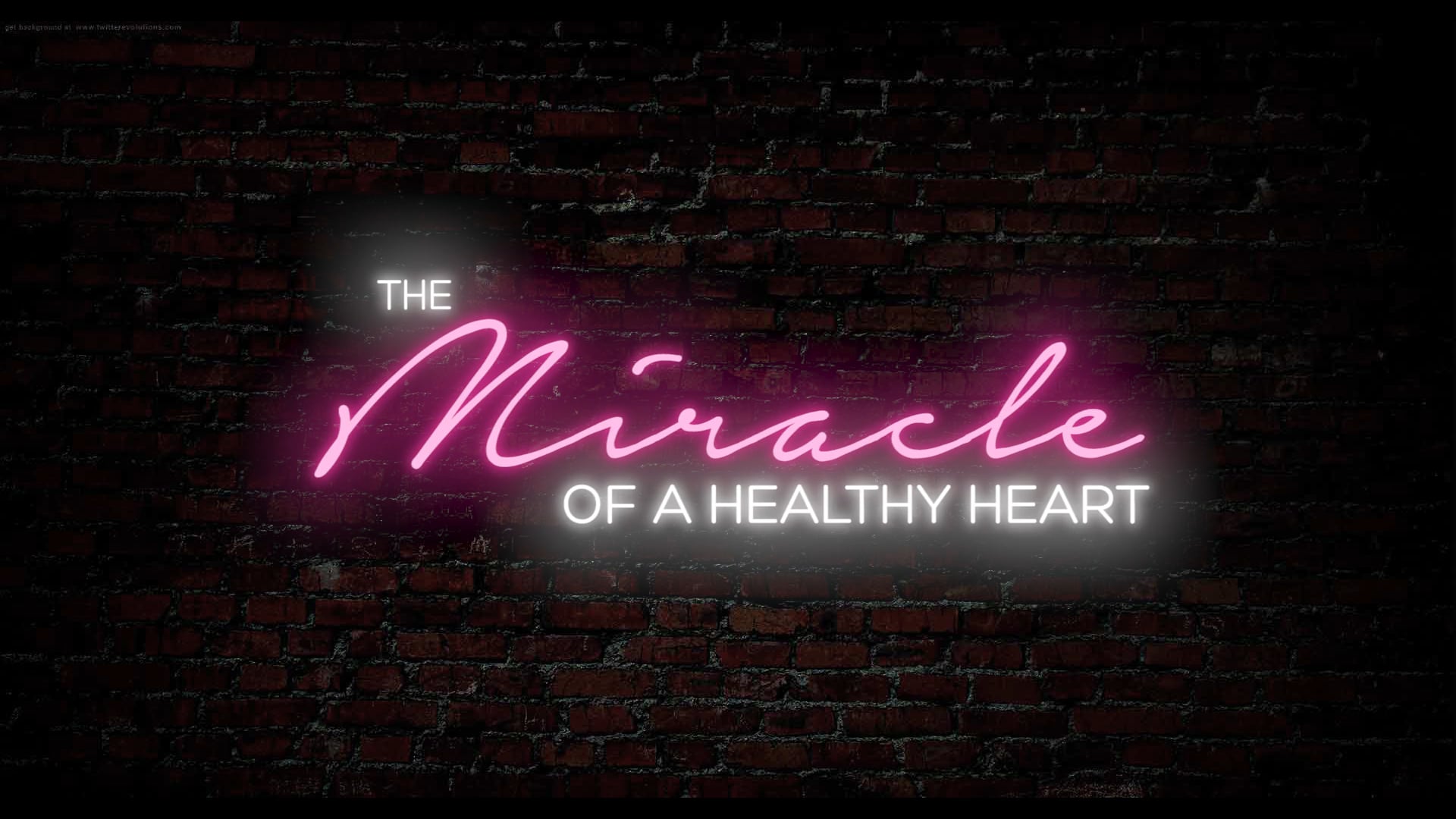 Heart: The Miracle of a Healthy Heart Promo on Vimeo
