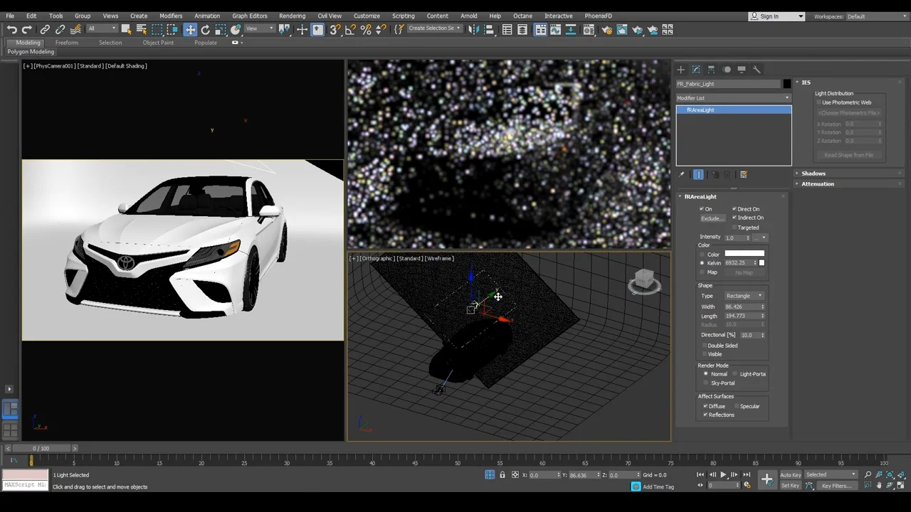 finalRender New Features & Quick Tutorials - 3D Car Model Lighting Techniques with finalRender ...
