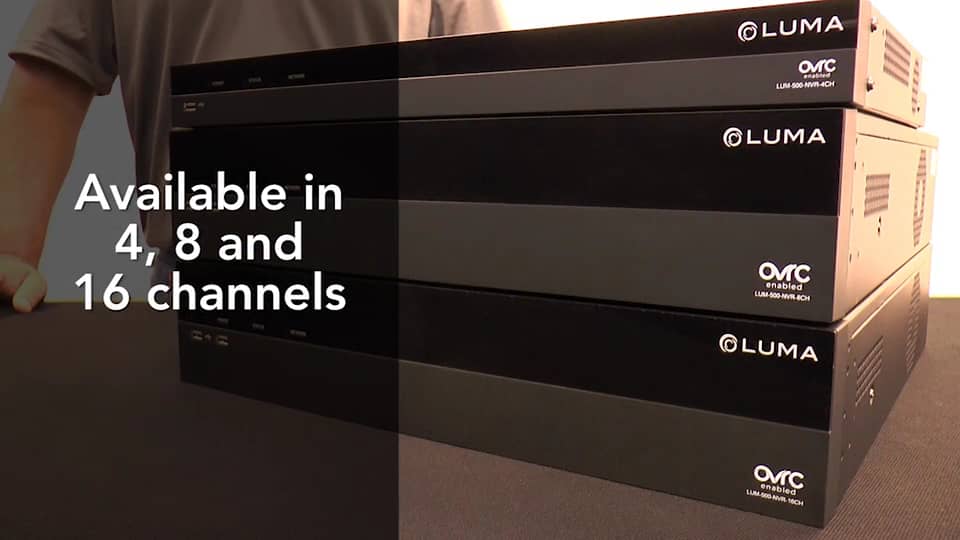 Luma Surveillance 500 Series NVR Product Introduction on Vimeo