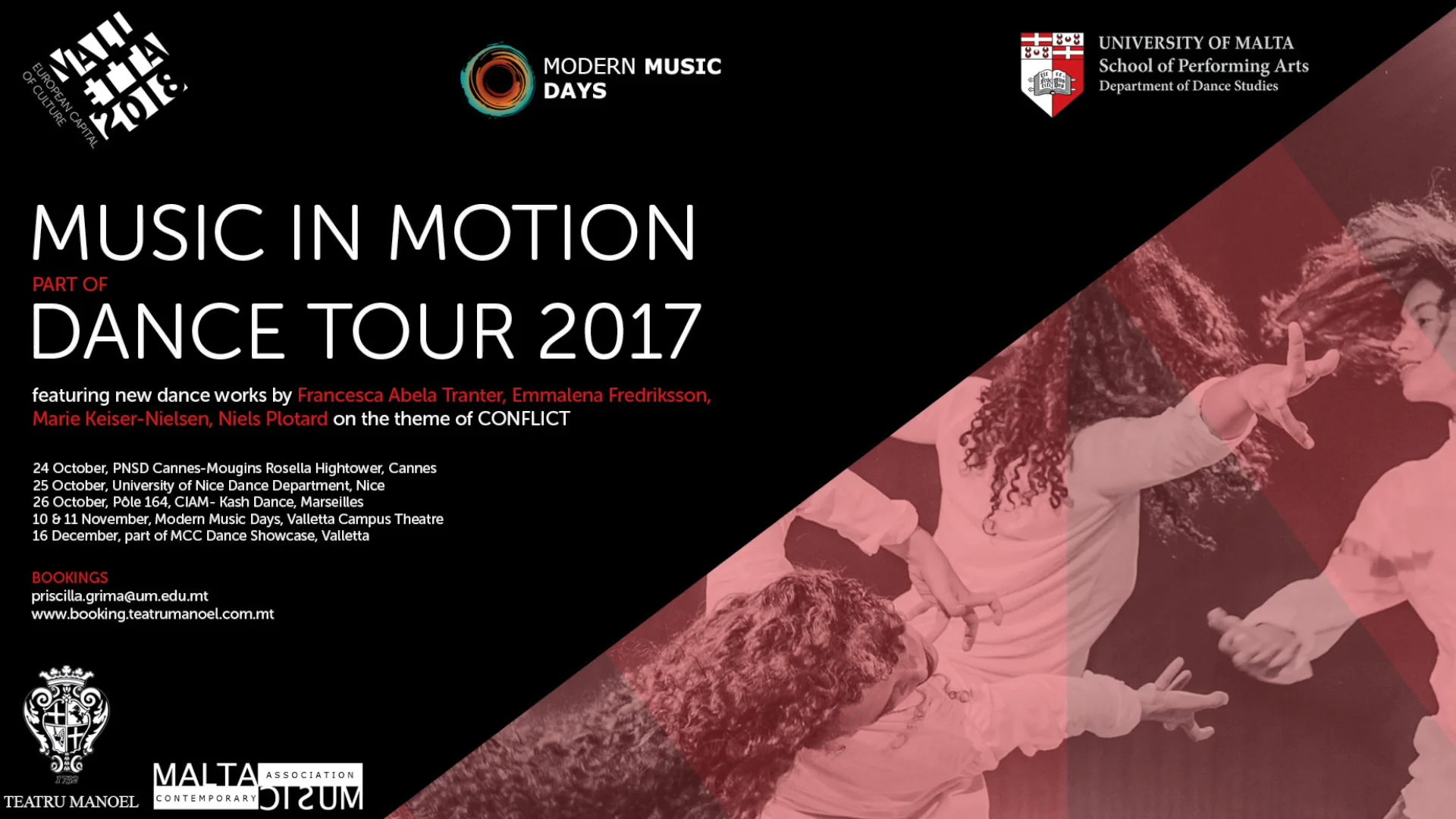 UoM Dance Tour Promo on Vimeo