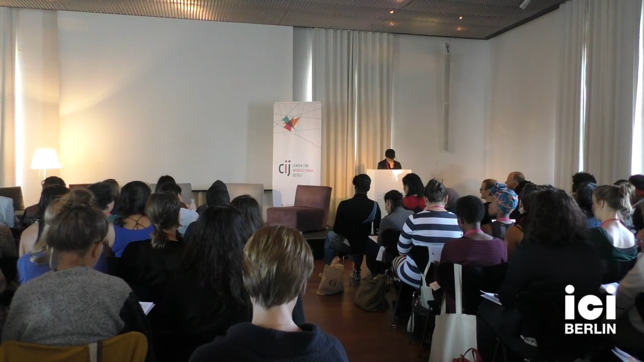 Inauguration of the Center for Intersectional Justice - ICI Berlin