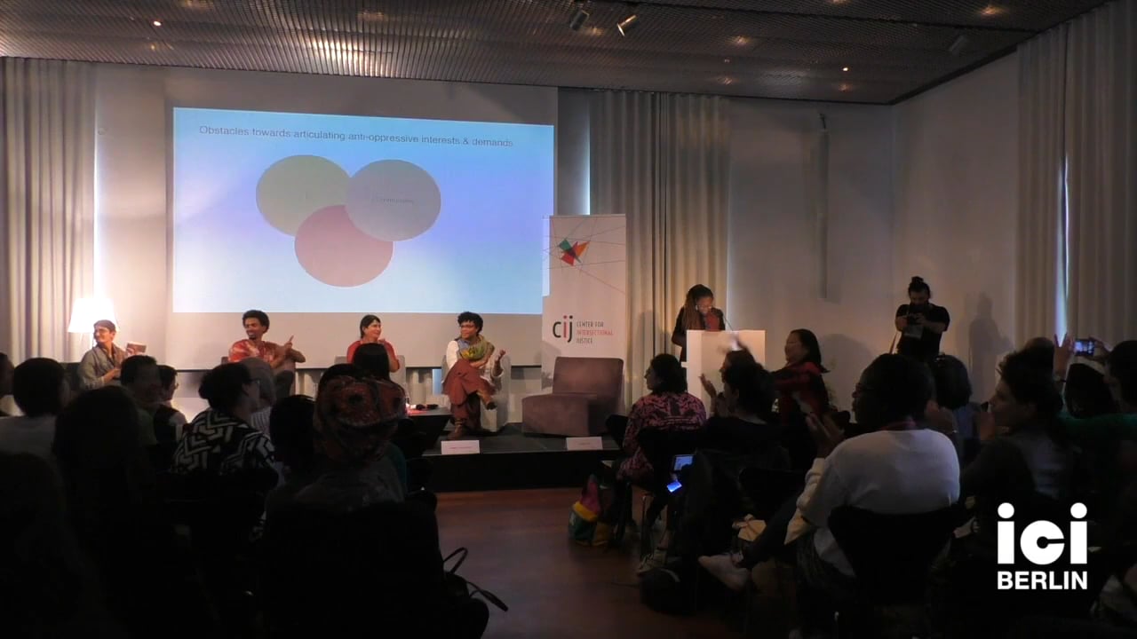 Inauguration of the Center for Intersectional Justice - ICI Berlin