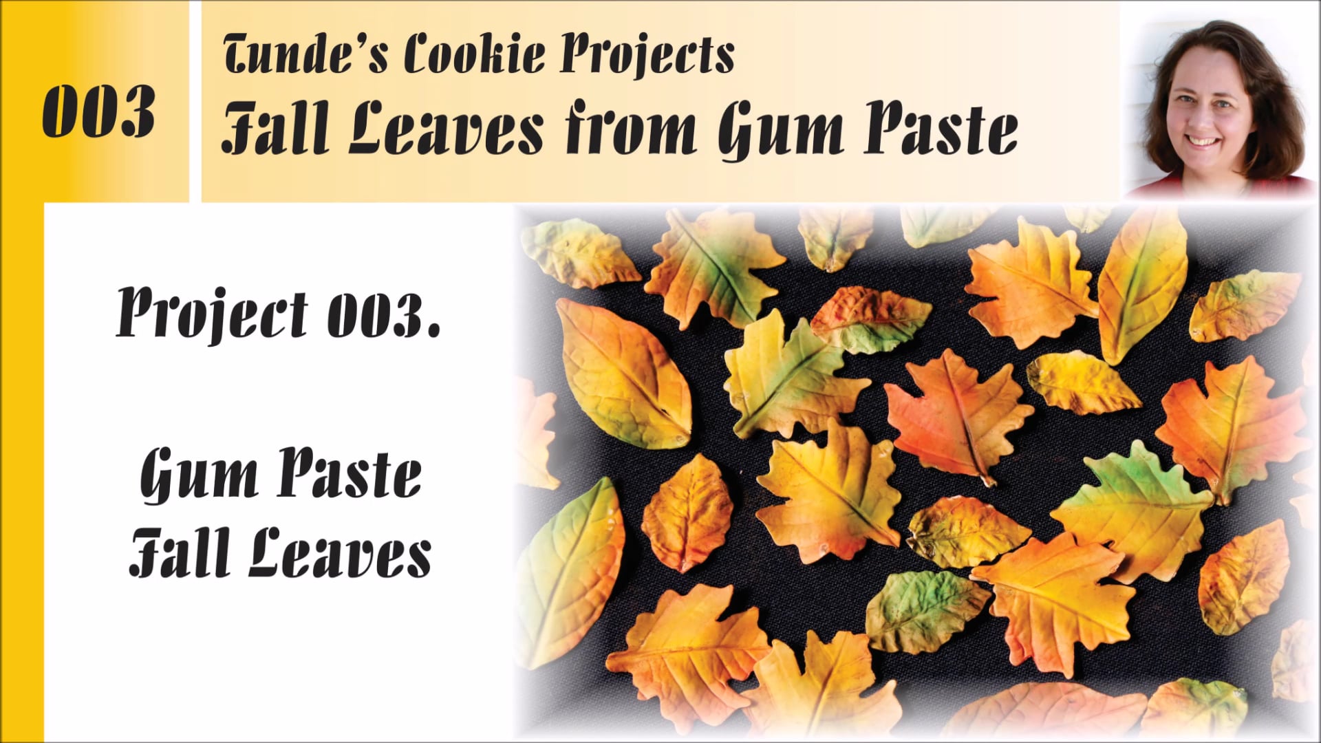 Watch Gum Paste Fall Leaves - P003 Online | Vimeo On Demand on Vimeo