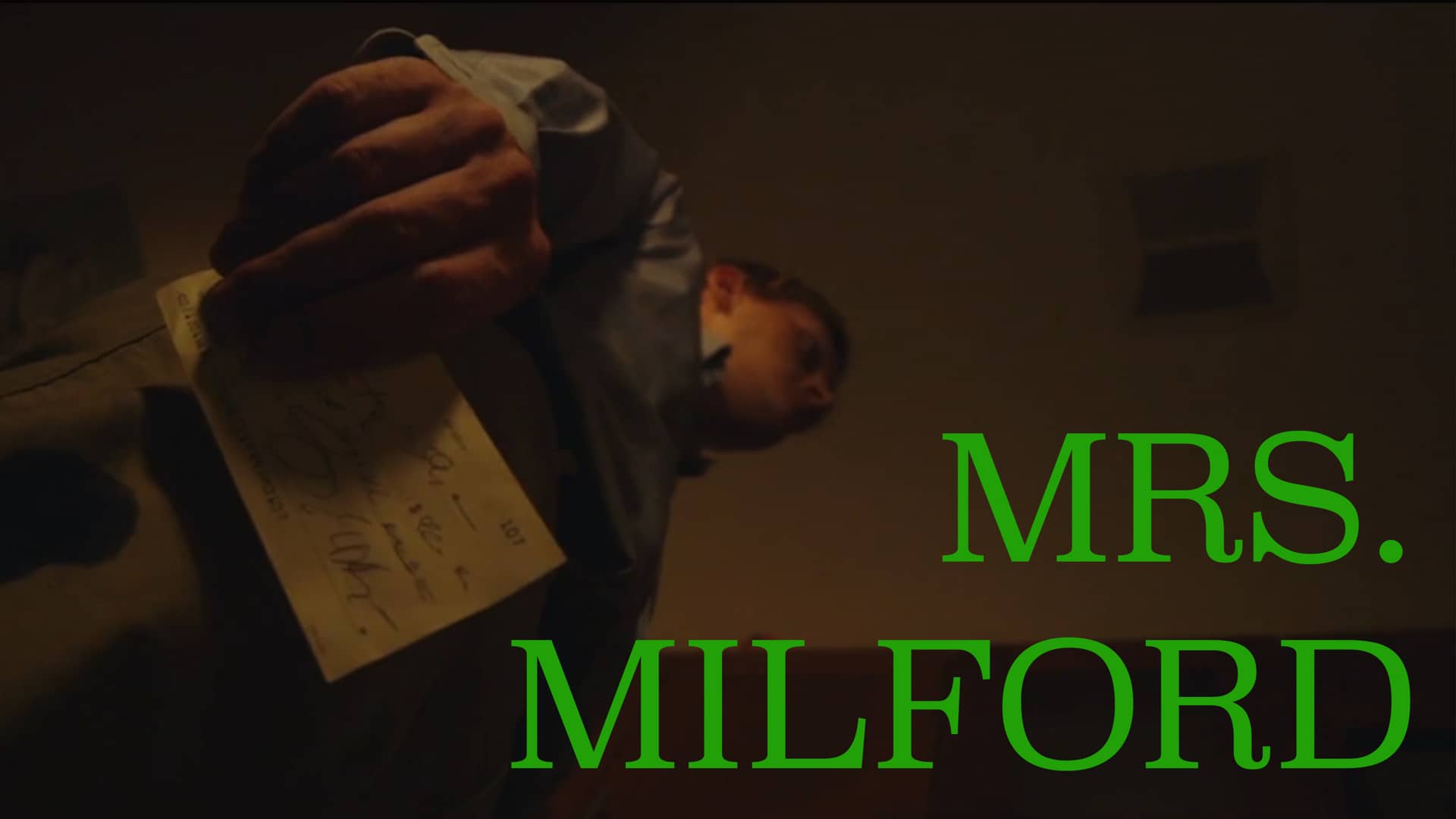 Mrs. Milford on Vimeo