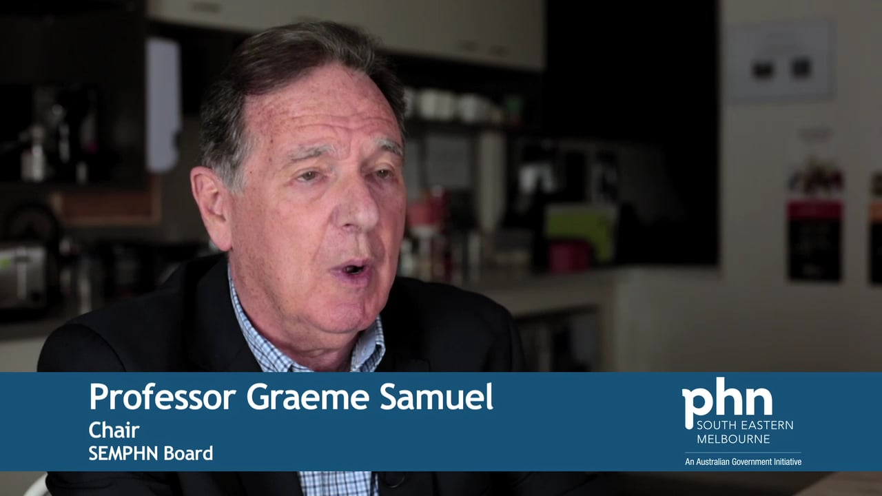 SEMPHN Board - Chair, Graeme Samuel on Vimeo