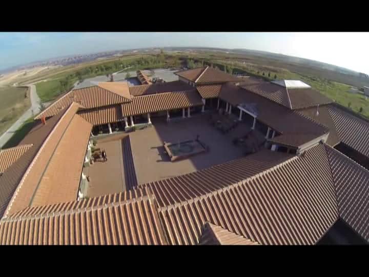 Domus Scientiarum Viminacium - Aerial view 2 on Vimeo