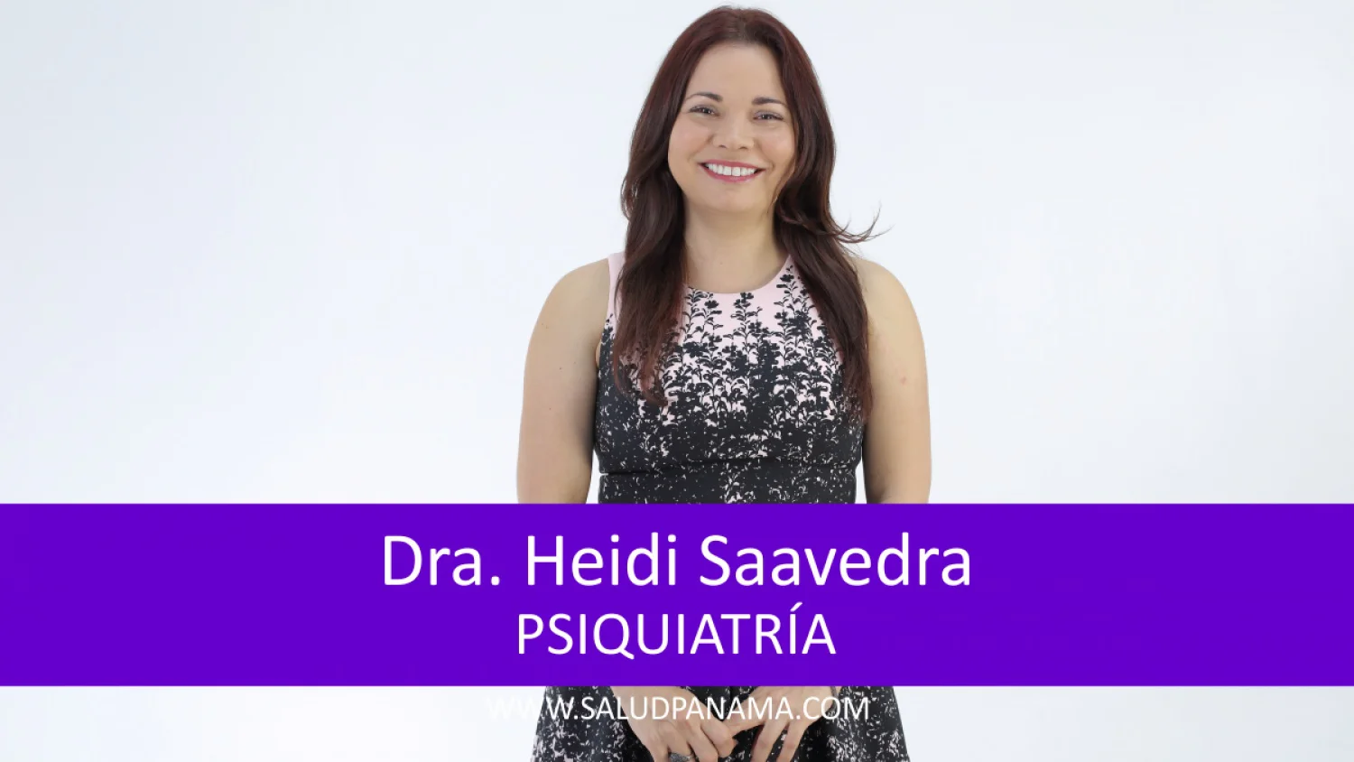 Dra. Heidi Saavedra Pérez (Psiquiatra) - SaludPanama.com on Vimeo