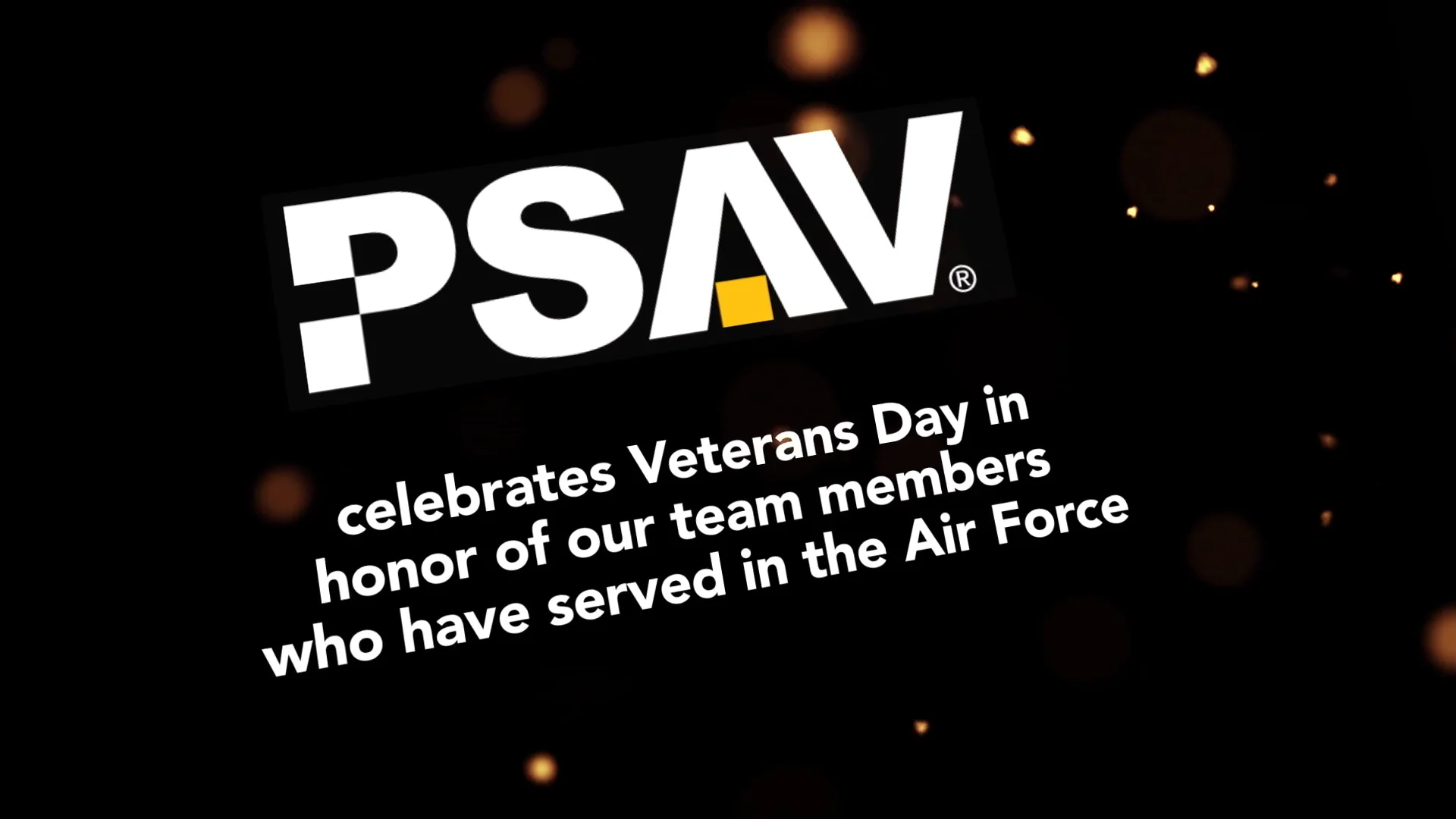 PSAV Salutes our Air Force Veterans on Vimeo