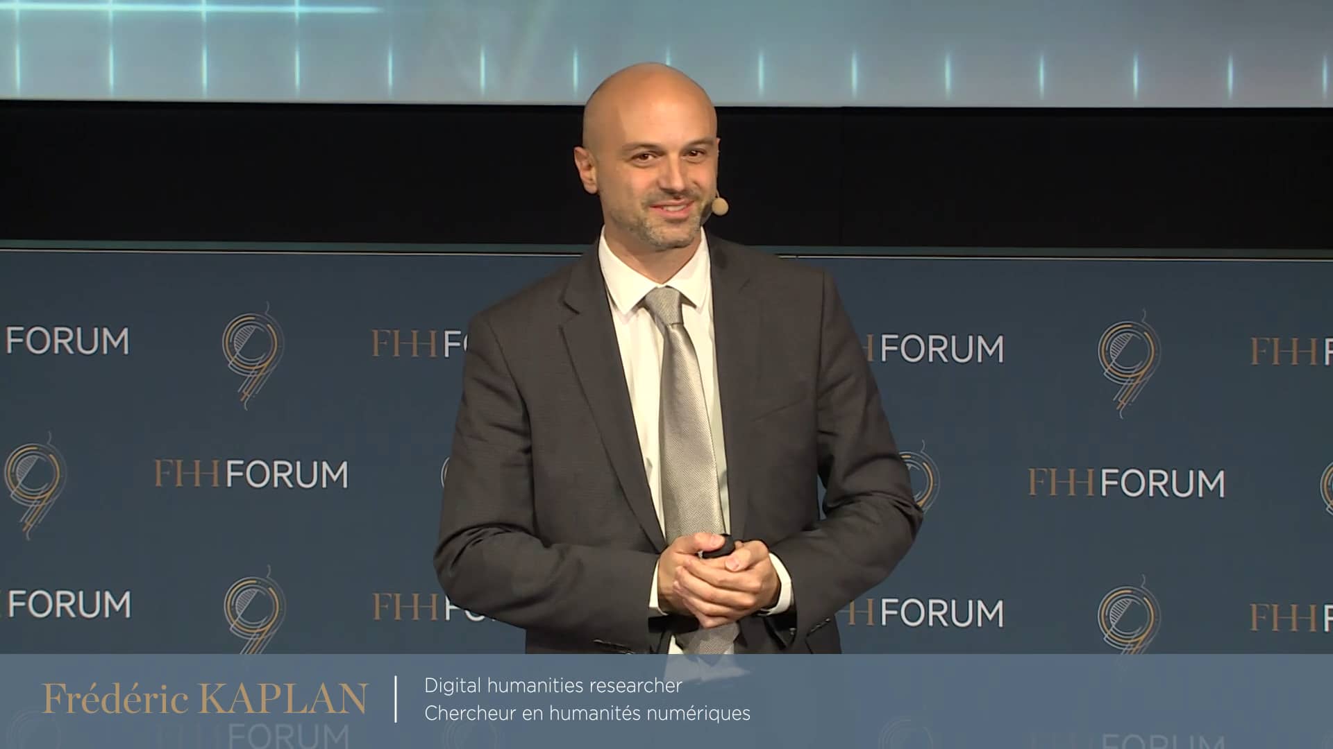 FHH Forum 2017 : Frederic Kaplan (EN) on Vimeo
