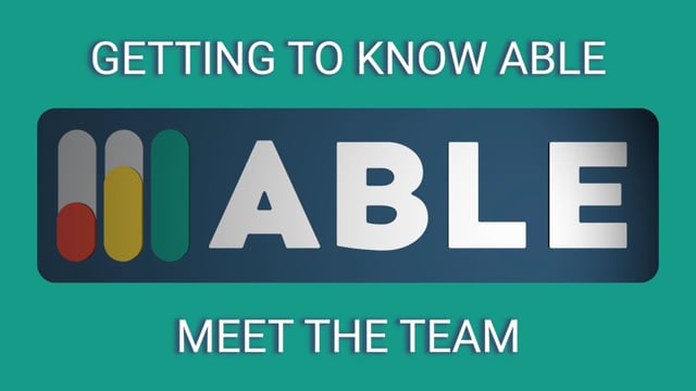 Meet the ABLE Team on Vimeo
